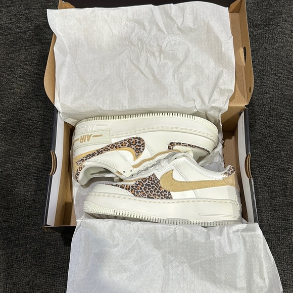 Nike | Shoes | Nib Nike Womens Air Force Shadow Cheetah | Poshmark